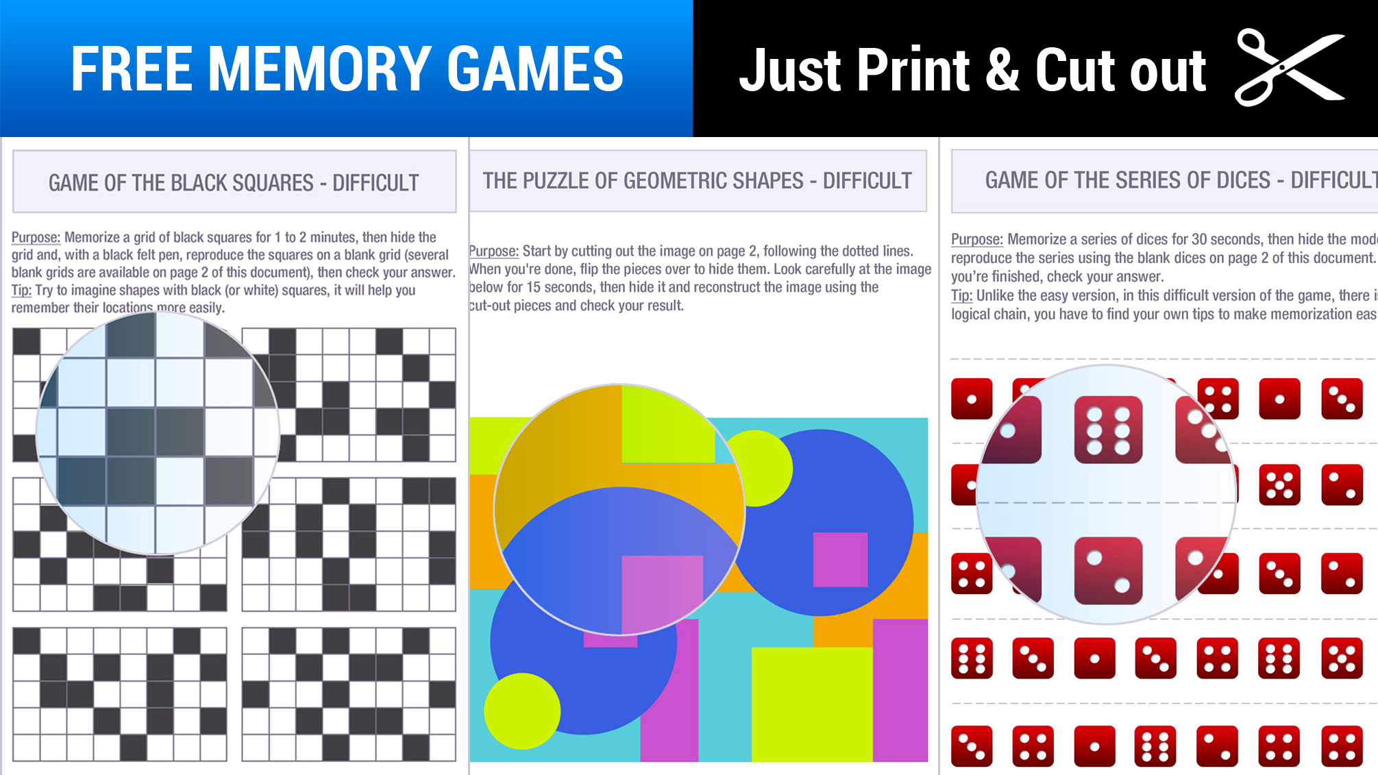 Printable Memory Games Free Memozor