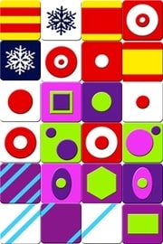 Printable matching games adults - Print & cut | Memozor